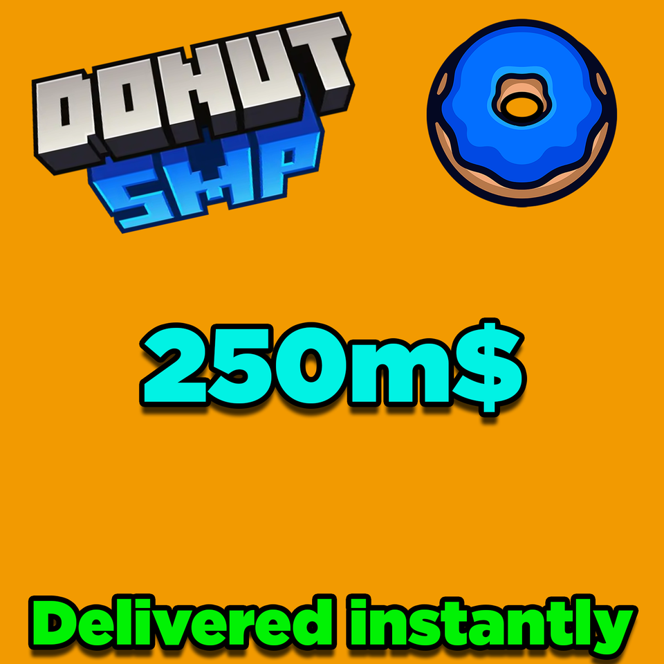 [🟢 ONLINE] Donut SMP 💸 10M–1B Cash | SAFE⚡FASTEST DELIVERY & CHEAPEST ...