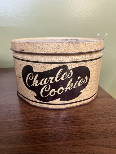 Vintage Charles Chips Collectible Charles Cookies Tin | eBay