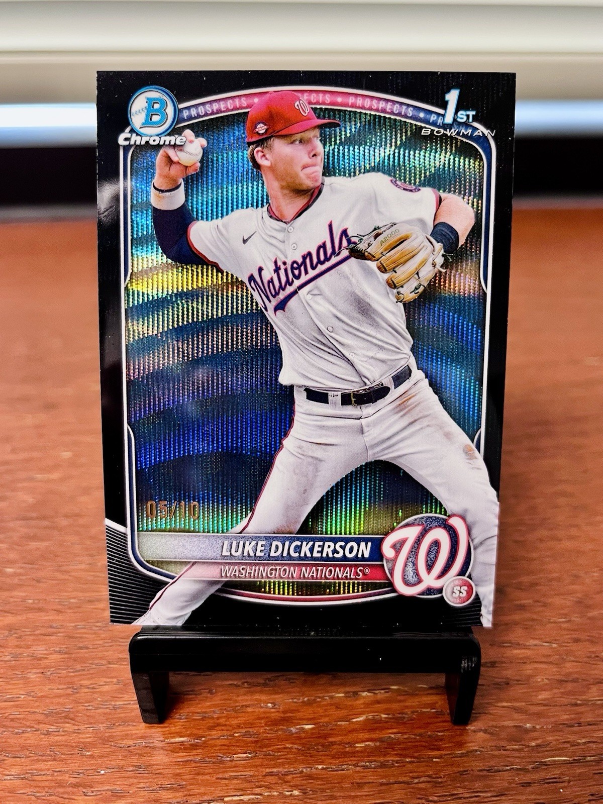 Luke Dickerson 2025 Bowman Chrome Sapphire Edition #BCP-218 Prospects ...