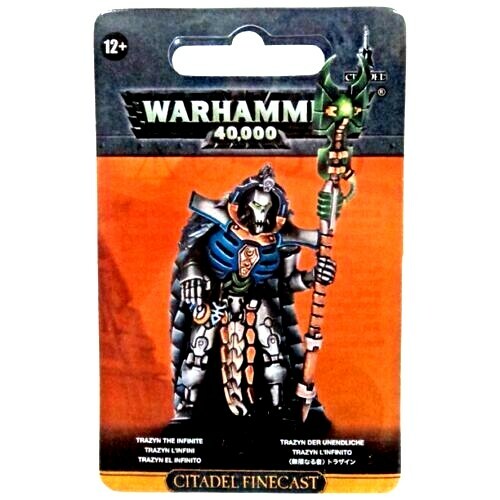 Games Workshop Warhammer 40k Necron Lord Trazyn the Infinite Miniature ...