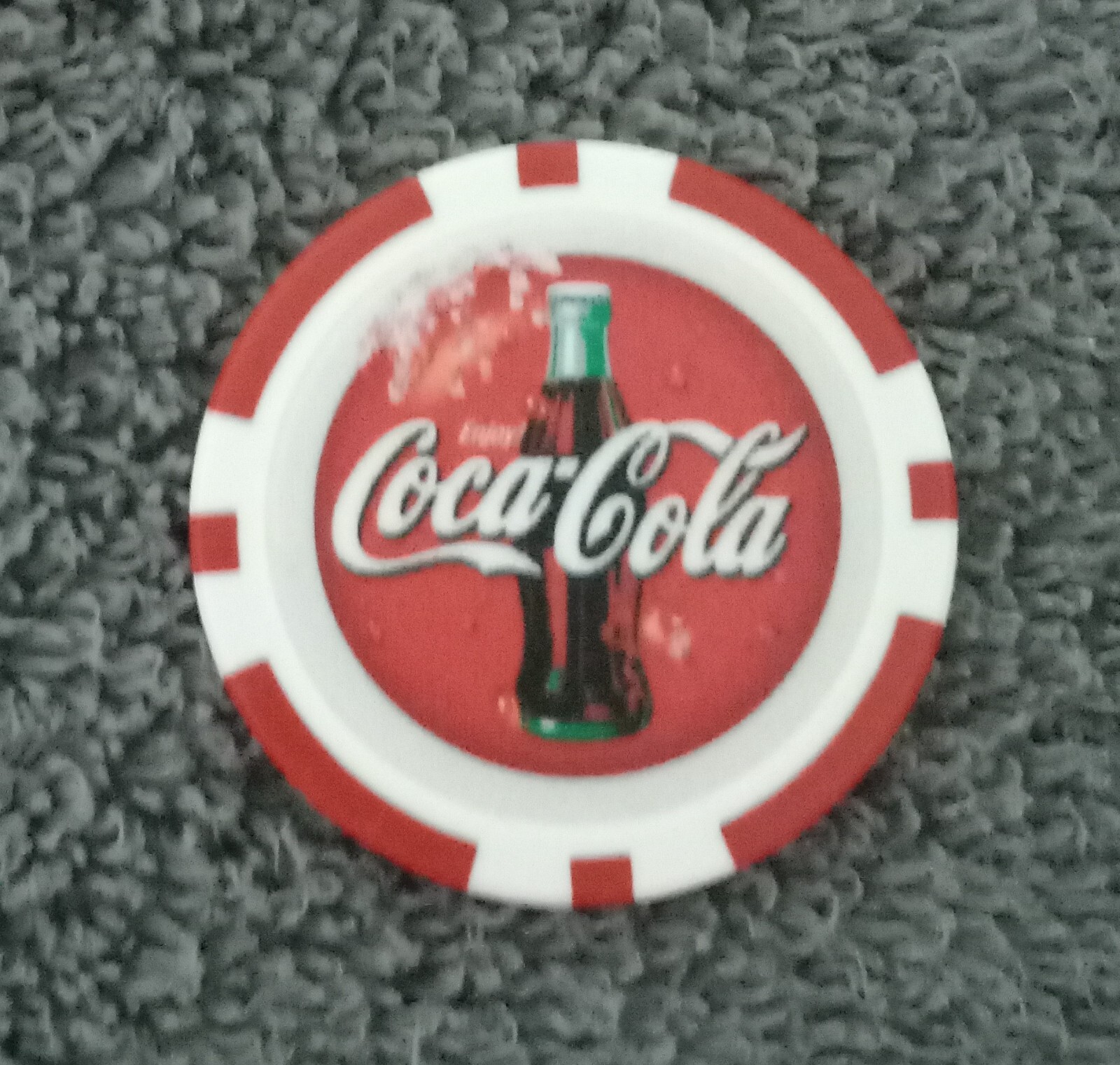 COCA COLA COKE SOUVENIR COLLECTIBLE POKER CHIP GOLF BALL MARKER | eBay