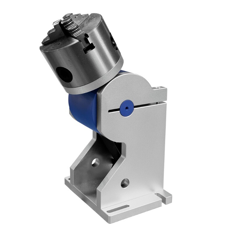 D69/80/100/125MM Rotary Axis for Laser Marking Machine Three-jaw Rotary ...