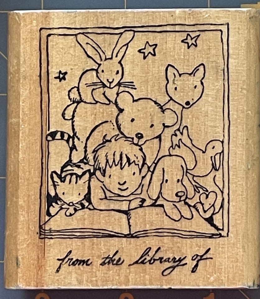 RARE KIDSTAMPS CATS DRAGON DOGS TEACHER KIDS BOYNTON etc RUBBER STAMPS ...