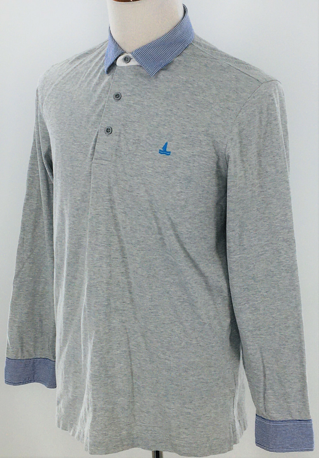 NAVIGARE Yachting Sportswear Polo Shirt XL (52) Contrasting Collar ...