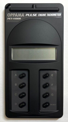 OPPAMA ‎PET-1100R Pulse Engine Tachometer Handy Type w/Box from Japan F ...