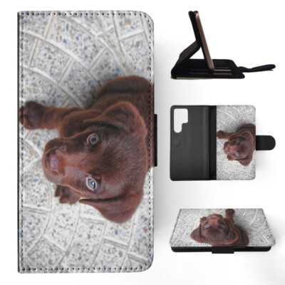 FLIP CASE FOR SAMSUNG GALAXY|CUTE DOG PUPPY CANINE 29 | eBay