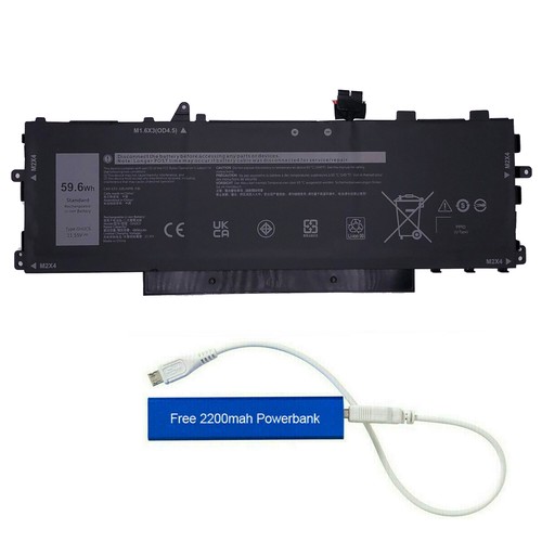 GHJC5 REPLACEMENT BATTERY FOR DELL LATITUDE 9420 2-IN-1 59.6WHR JJ4XT ...
