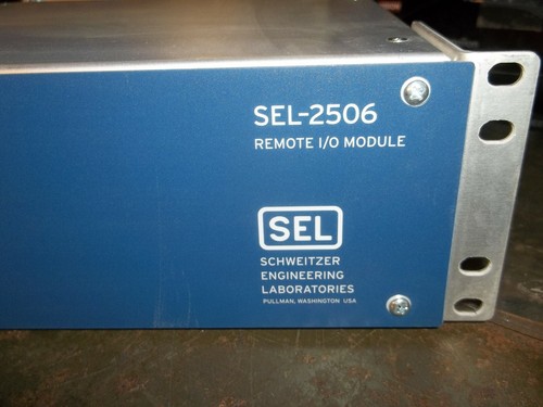 SCHWEITZER SEL-2506 REMOTE I/O MODULE 250604254X (C7) | eBay