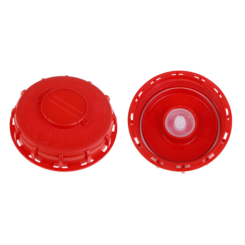 Red IBC Lid Water Liquid Storage IBC Tank Fitting Plastic Cover Cap ...