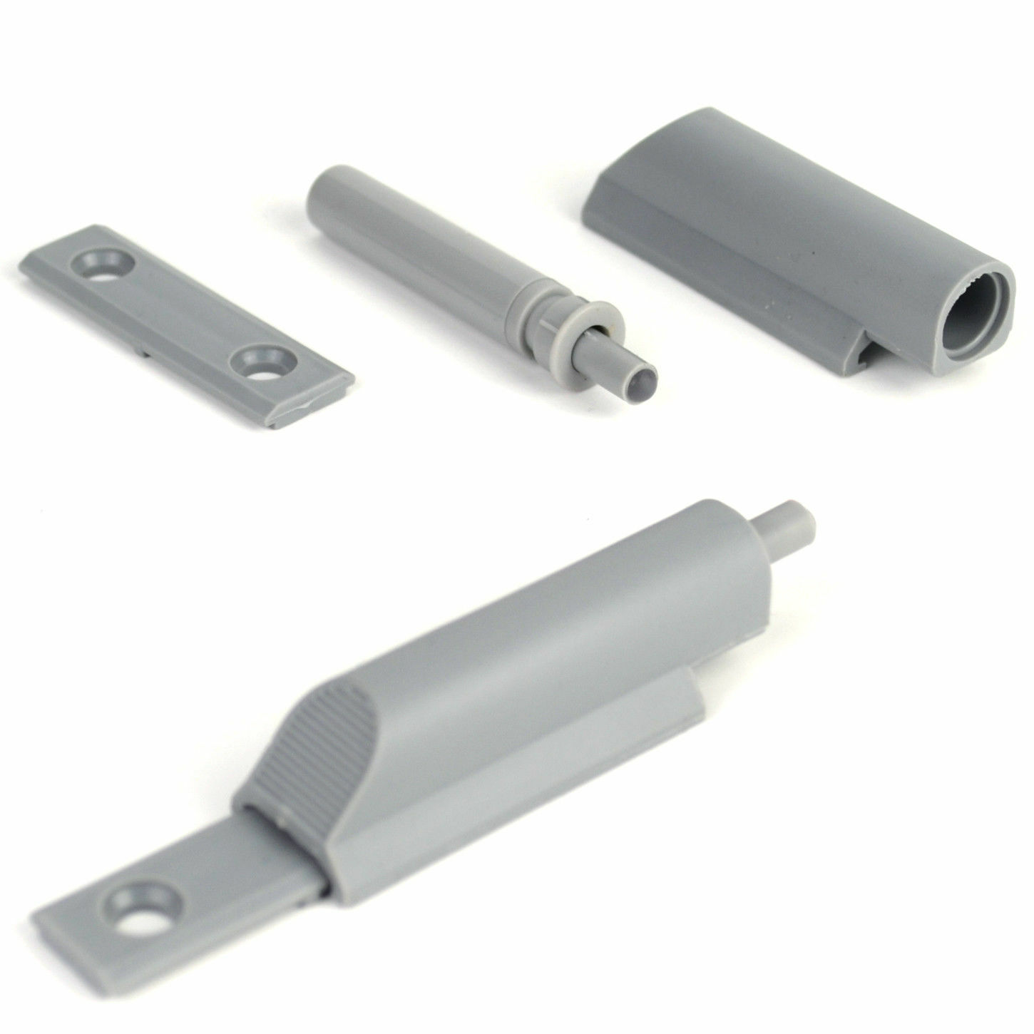 2 DOOR CLOSE DAMPER BUFFERS DOOR PISTON KITCHEN CUPBOARD CABINET SOFT ...