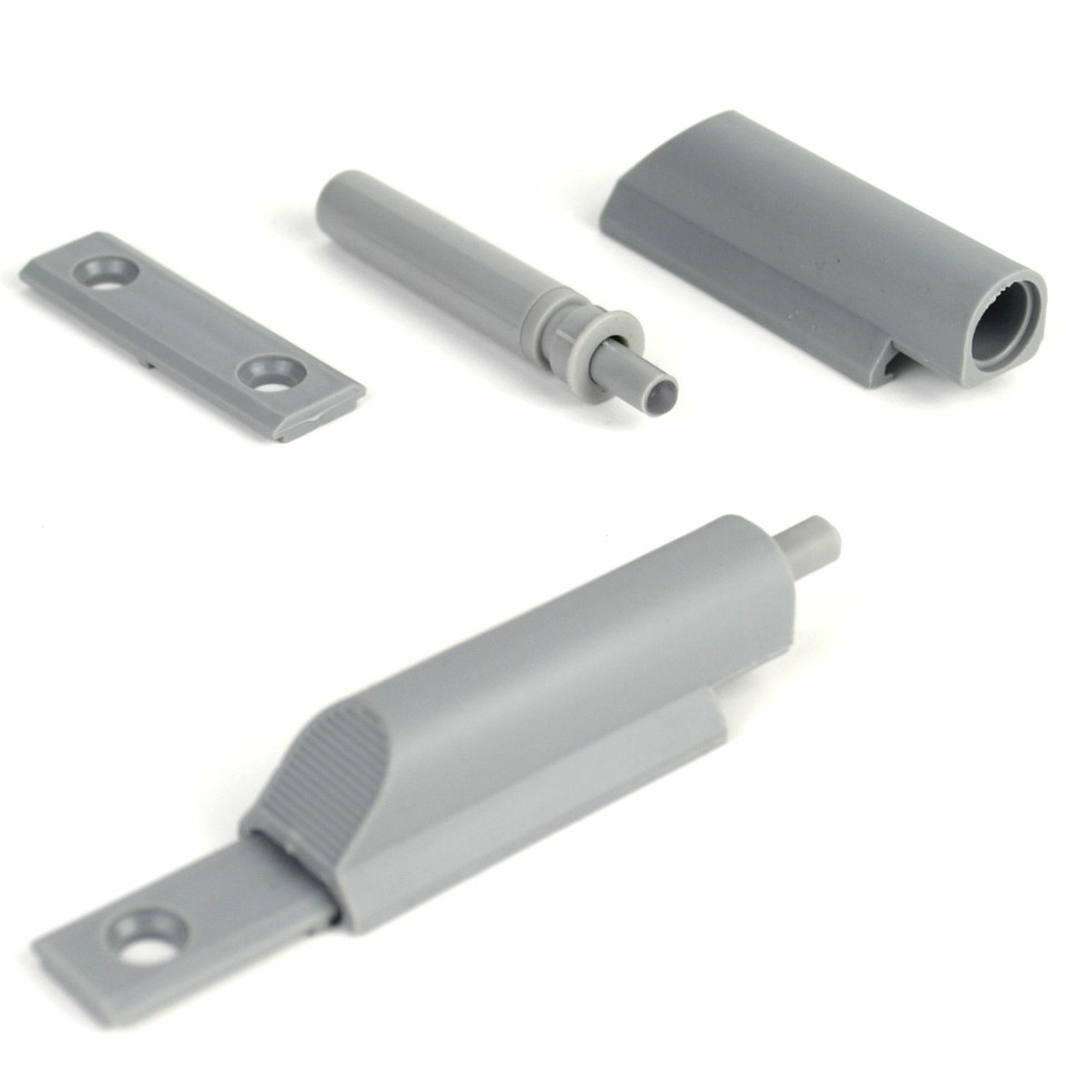 2 DOOR CLOSE DAMPER BUFFERS DOOR PISTON KITCHEN CUPBOARD CABINET SOFT ...