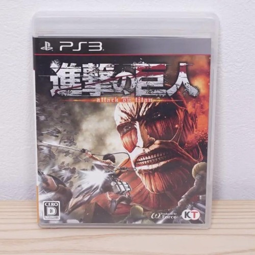 Attack on Titan Shingeki no Kyojin PlayStation3 PS3 Japanese Ver. Game ...