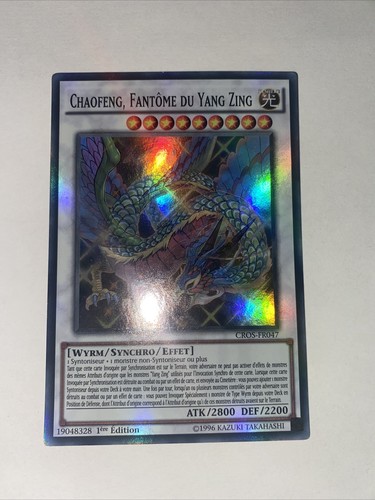 Yu-Gi-Oh - CHAOFENG, FANTÔME DU YANG ZING - CROS-FR047 - 1ère Édition ...