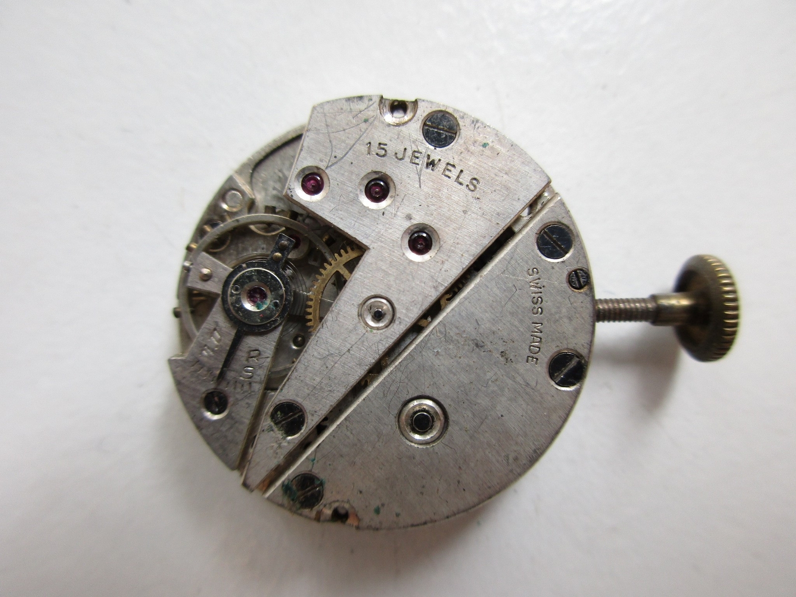 AS A. Schild cal. 1238 Swiss vintage watch movement - for parts ...