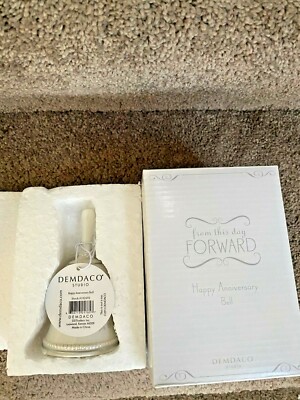 Demdaco Happy Anniversary Bell #102692 From This Day Forward New in Box ...