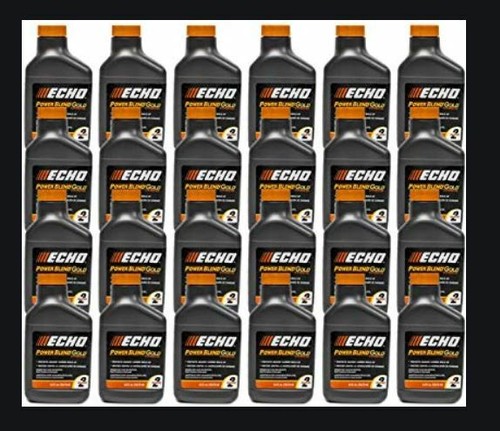 6450002 (24) Echo 2 Gallon Power Blend Xtended Life Oil Gas Mix 2 ...