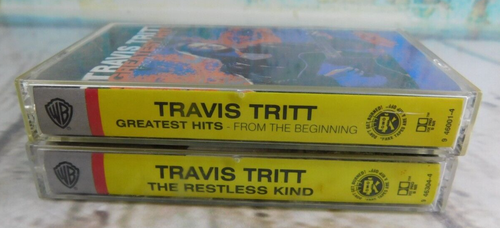 Lot of 2 Country Music Cassette Tapes Travis Tritt Greatest Hits ...