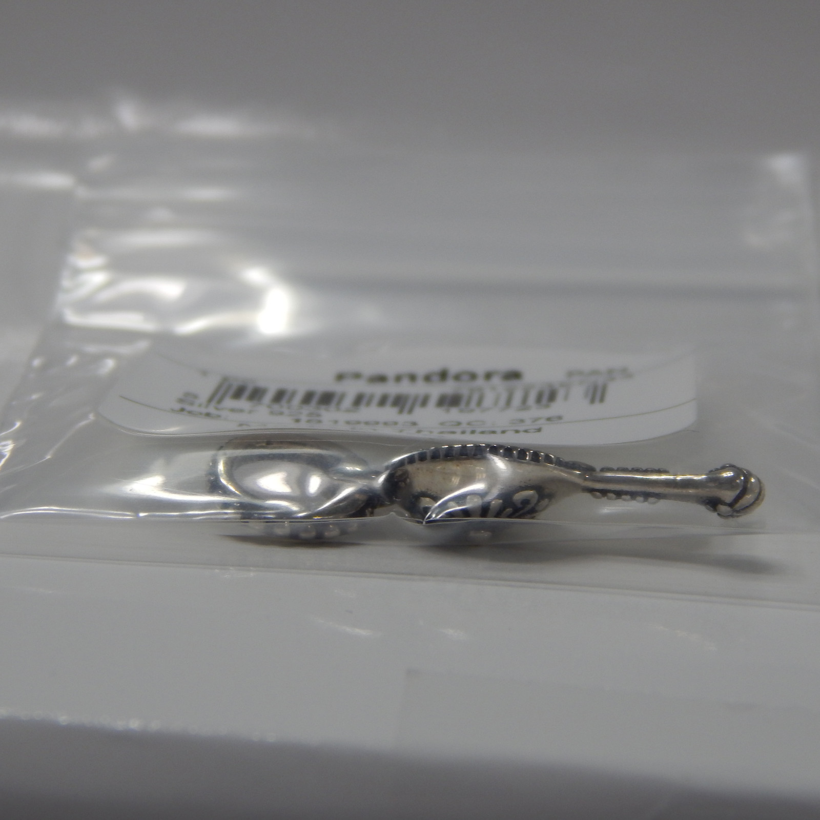 Authentic PANDORA Charm Sterling Silver Vanity Mirror Clear Enamel ...