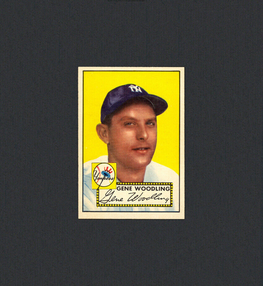 1952 Topps Gene Woodling #99 - New York Yankees - EX-MT | eBay