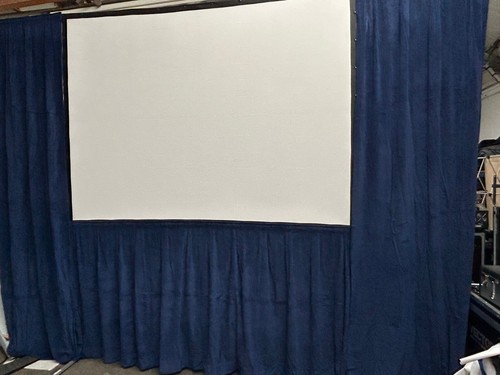 Fast Fold projection screen 8ft x 6ft Front & Rear Fastfold screen ...