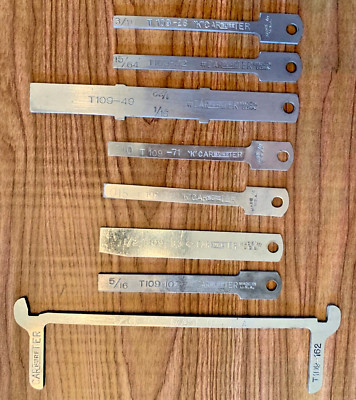 Lot of 8 Vintage CARTER CARbureTER Tools [e-01] | eBay