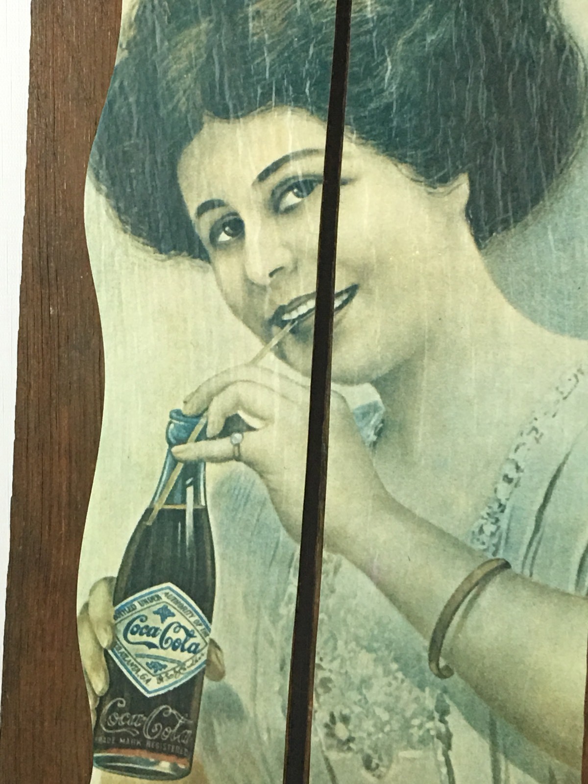 Vintage Wood Raisin GRAPE TRAY Fruit Drying Rack w COCA-COLA ...