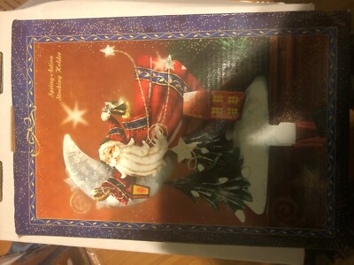 Magical Santa Metal Stocking Holder - Spring Action Holder | eBay