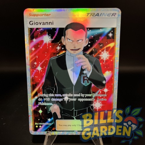 Giovanni Trainer Holographic Pokémon TCG Pocket - Printed Sharp ...