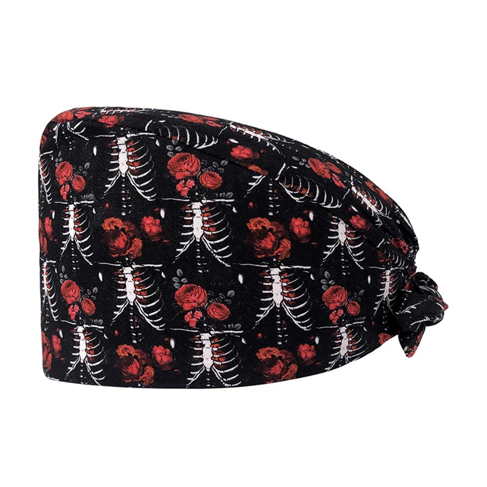 Scrub Cap Breathable Printed Nurses Day Gift for Massaging SPA Beauty ...