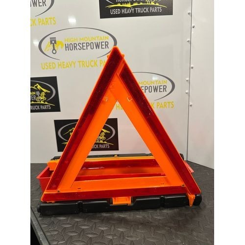 Safety Triangles (Set Of 3) Includes Red Plastic Carrying Case (Tag ...