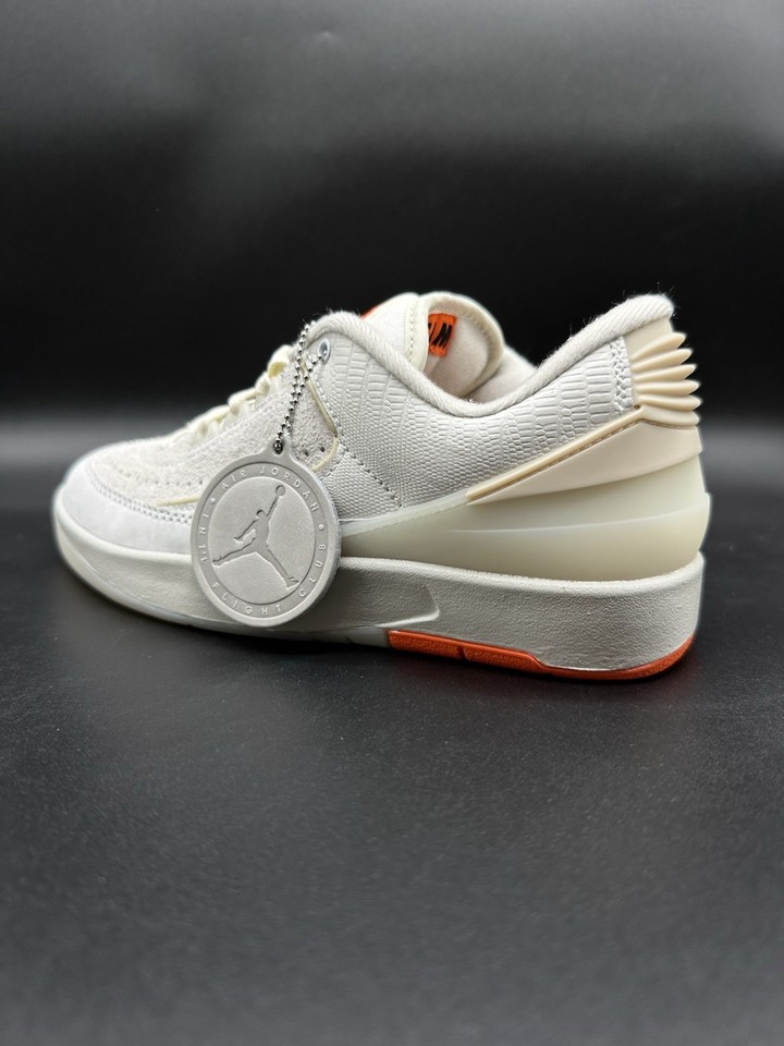Size 5 - Shelflife x Air Jordan 2 Retro Low White DV7128 110 White Sail ...