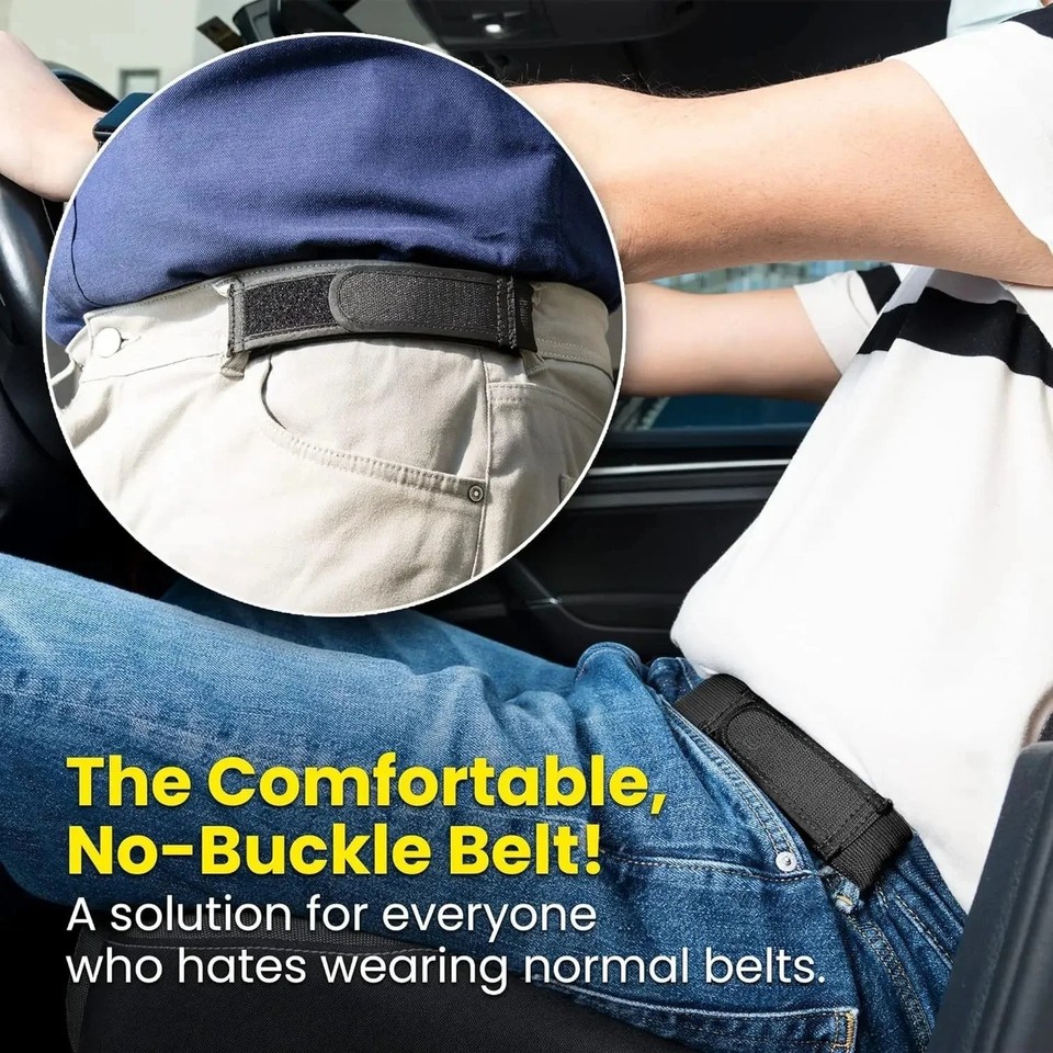 BeltBro Pro For Men Next Gen BeltPro Buckle-Free Elastic Belt | eBay