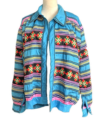 Vintage Handmade Seminole Indian Native American Jacket Mid Century ...