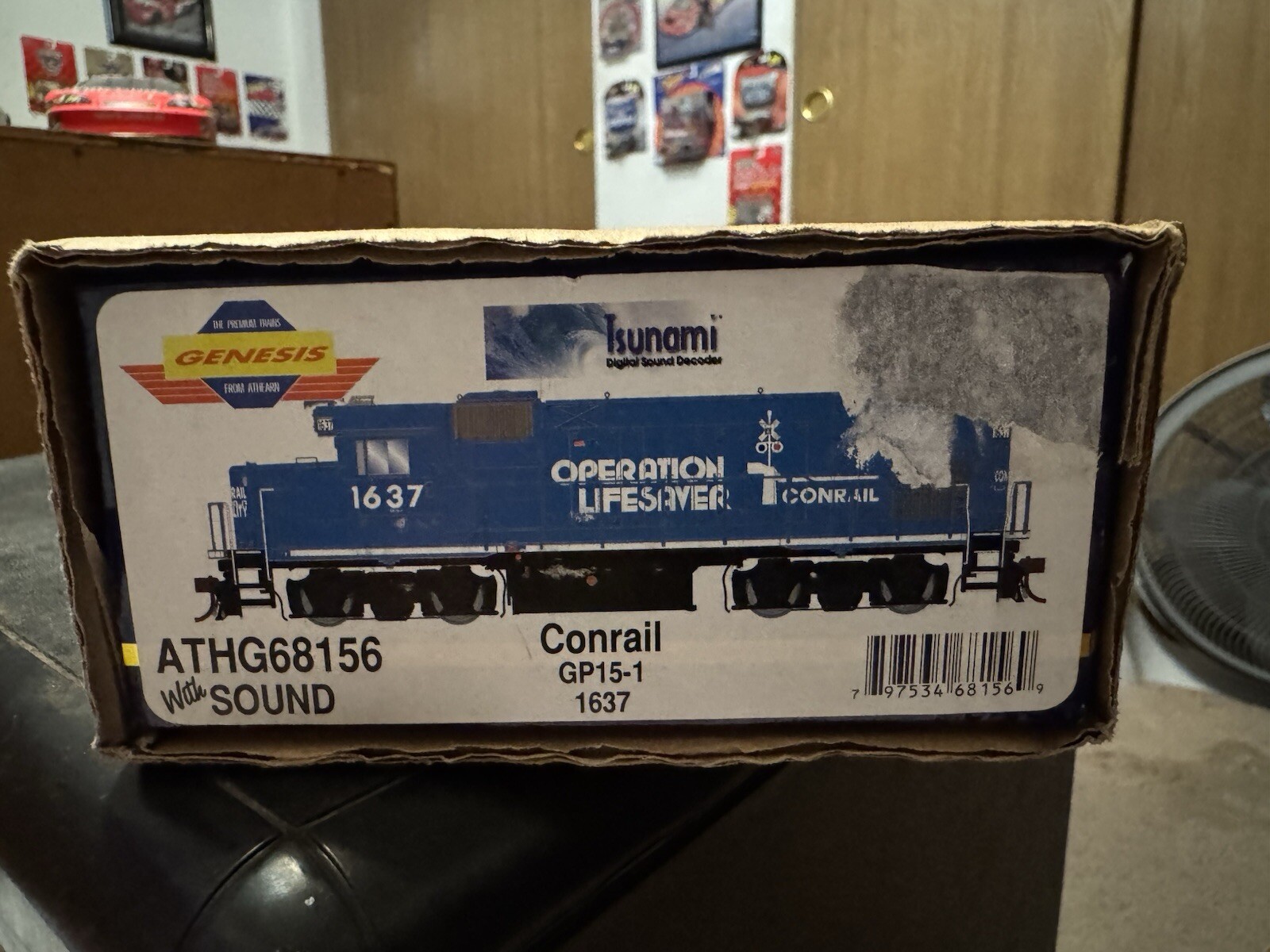 Athearn Genesis HO Scale Conrail (OLS) GP15-1 #1637 with DCC/Sound | eBay
