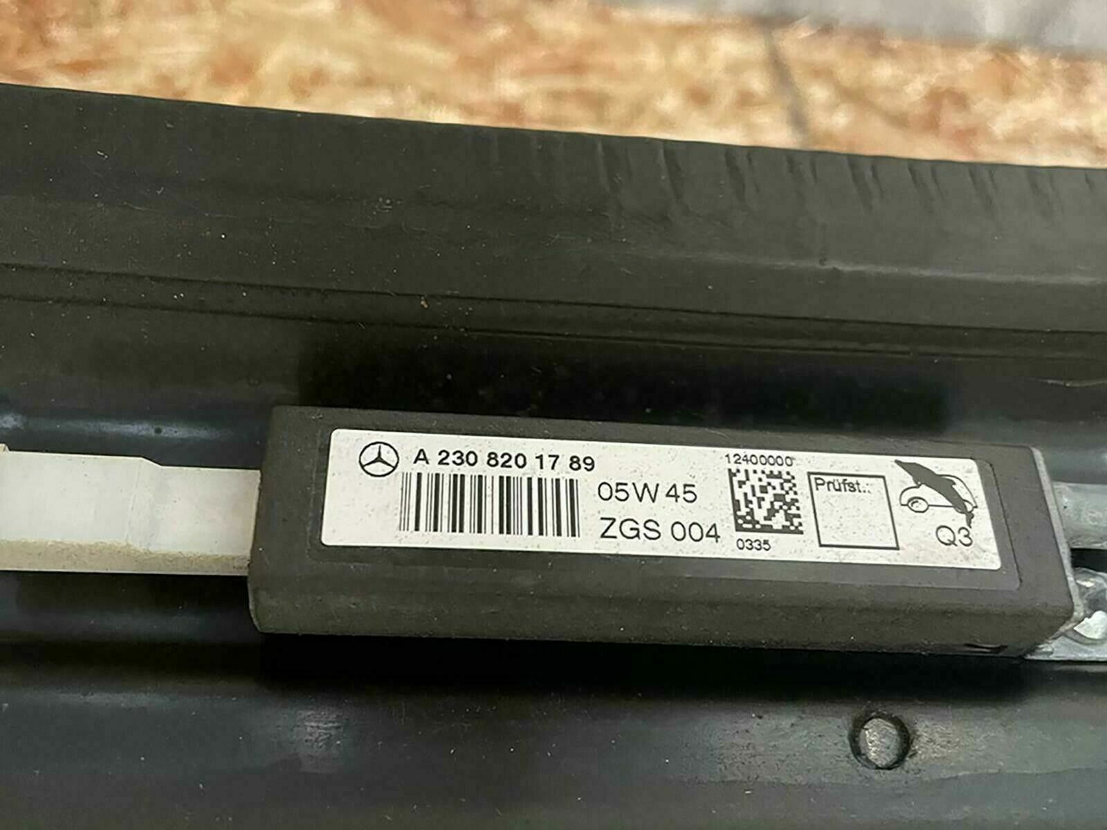 2003 - 2011 Mercedes Benz Sl Class R230 Convertible Hard Top Roof ...