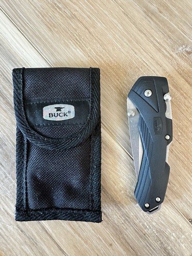 Buck 288 Quick fire Assisted Open Pocket Knife - Plain Edge | eBay