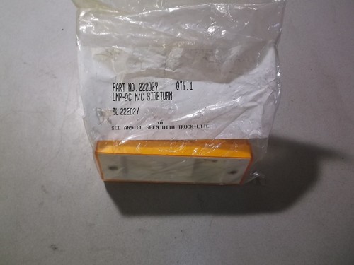 NEW Truck-Lite 222024 Marker Clearance Amber Lamp *FREE SHIPPING* | eBay