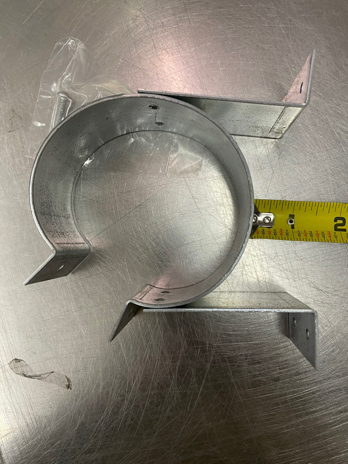 DuraVent 3-inch PelletVent Tee Support Bracket Wall Strap - 3PVL-WS ...