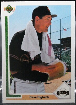 Dave Righetti (Giants) - 1991 Upper Deck #778 | eBay