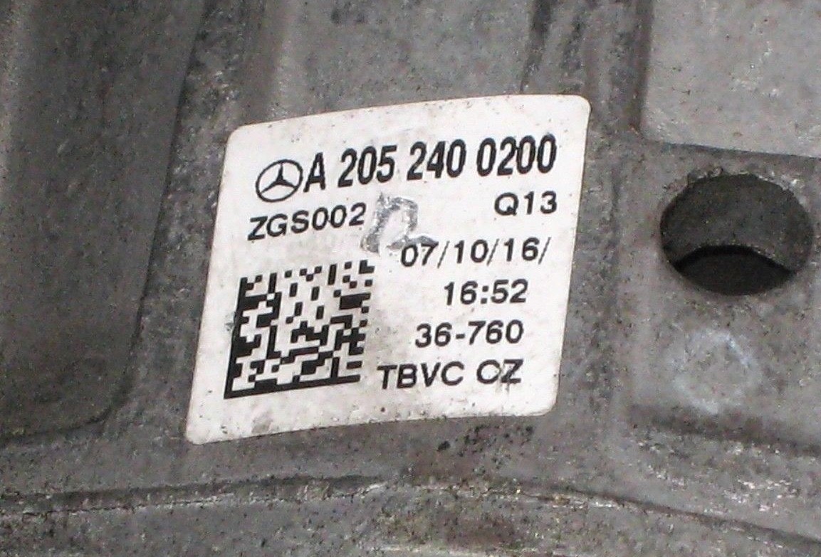 2016 2017 2018 MERCEDES C300 C350e ENGINE LEFT MOTOR MOUNT PART ...