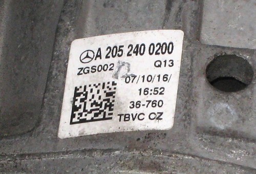 2016 2017 2018 MERCEDES C300 C350e ENGINE LEFT MOTOR MOUNT PART ...