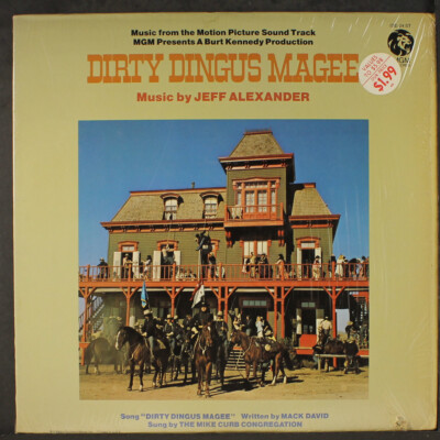 SOUNDTRACK: dirty dingus magee MGM 12" LP 33 RPM | eBay