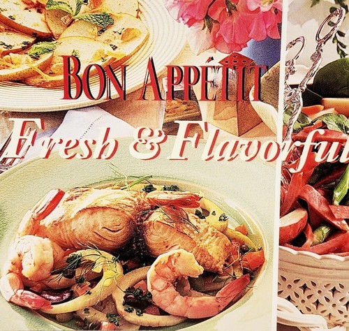 1999 Bon Appétit Fresh and Flavorful Paperback Cookbook Kitchen Vintage ...