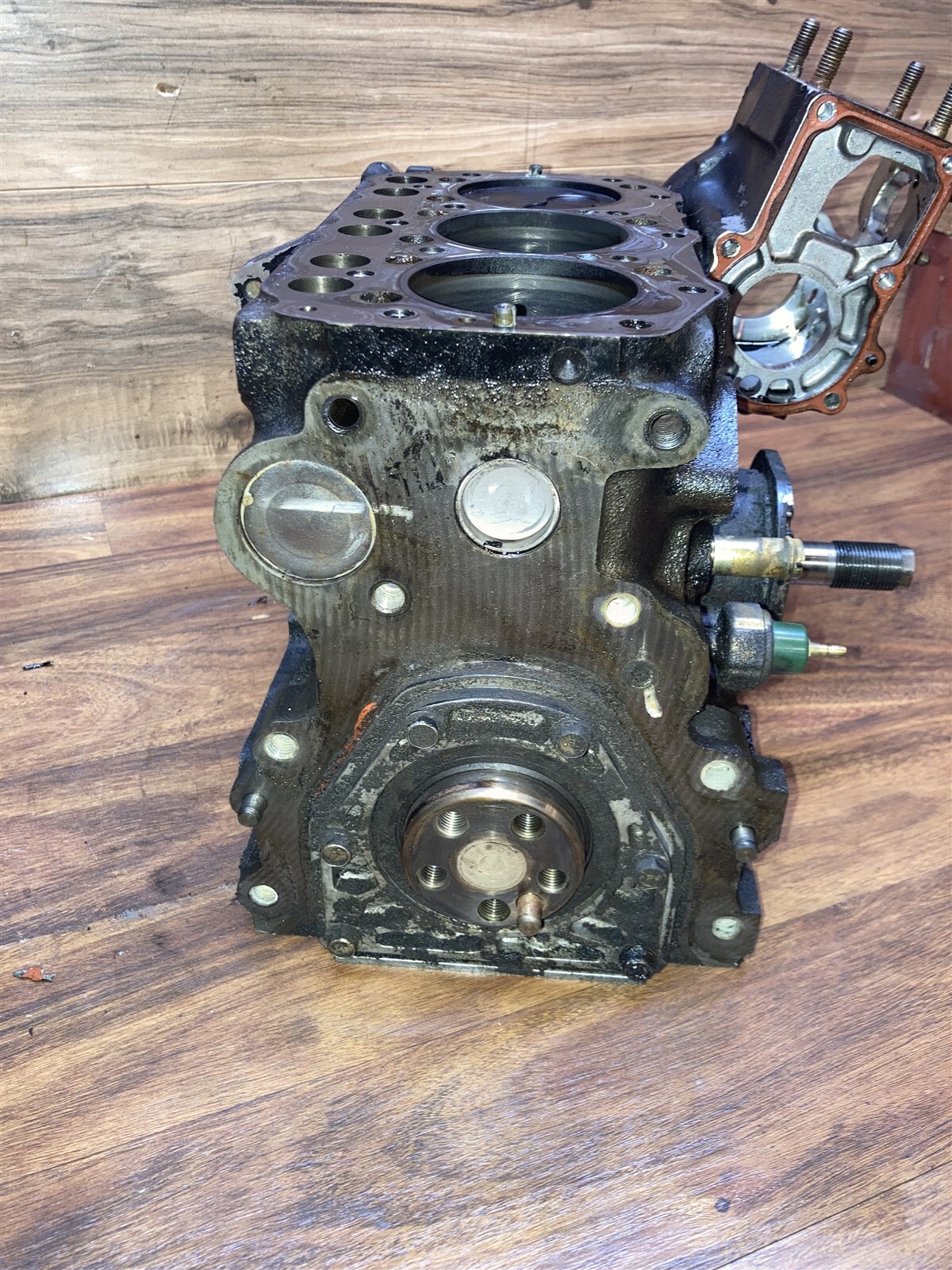 JOHN DEERE YANMAR 3TNE68 3008D002 SHORT BLOCK AM878699 MIA882703 | eBay