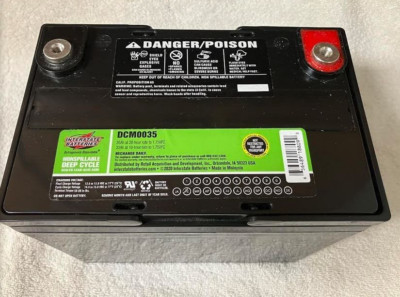 Interstate Batteries 12V 35Ah AGM Deep Cycle Battery (DCM0035) Group 24 ...