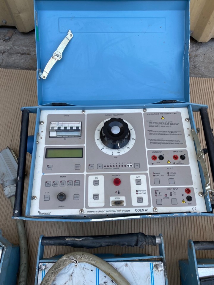 Programma ODEN AT / 3X Primary Current Injection Test System,2x Megger ...