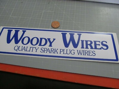 WOODY WIRES VINTAGE Sticker Decal ORIGINAL old stock | eBay