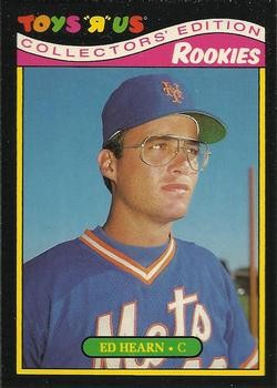 Ed Hearn 1987 Topps Toys "R" Us Rookies 11 New York Mets Baseball Card ...