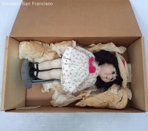 Marjorie Spangler 1979 Porcelain Mary Ellen Play Doll Signed In Original Box | eBay