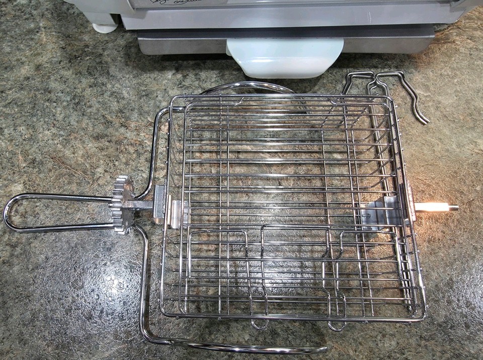 Baby George Foreman Rotisserie GR59A Roaster Cooker w/Accessories ...